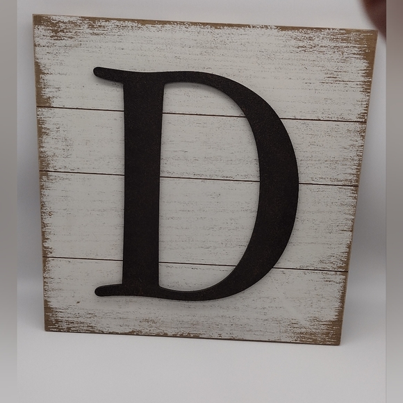 Source Unknown | Wall Decor | Letter D Wall Decor 5 X 15 See Pics For ...